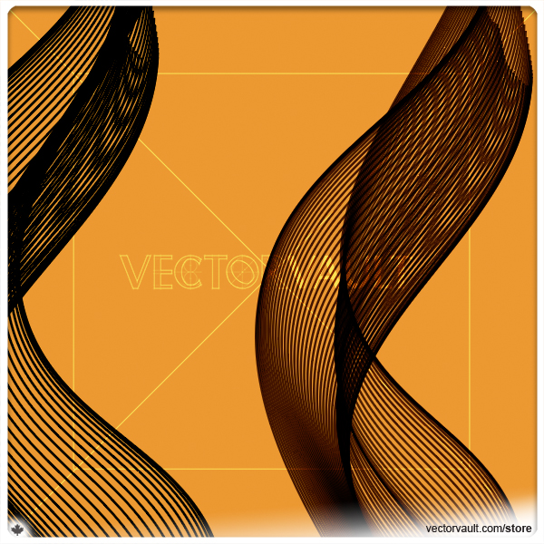 Vector Wireframe Energy Wave Smoke Lines - Vectorvault - Vector Art