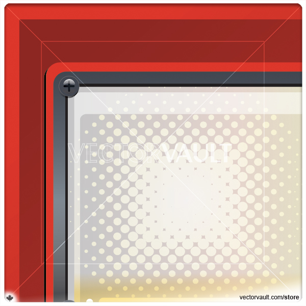 Vector Rectangle Headlight Reflectors - Vectorvault - Vector Art